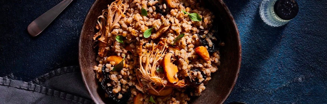 On-trend Chef techniques - Risotto with functional ingredients