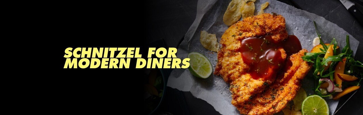 On-trend schnitzel recipes for your menus